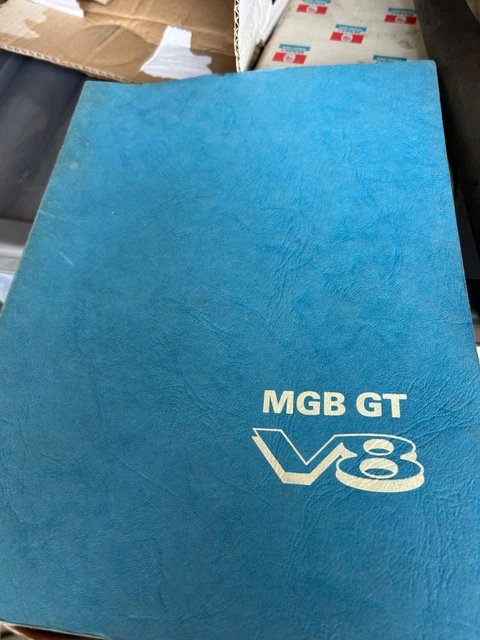 BMC MGB GT v8 workshop manual ORIGINAL FACTORY WORKSHOP MANUAL £52.68 ...