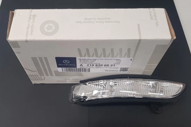 GENUINE MERCEDES PASSENGER side mirror indicator A2198200521 £32.84 ...