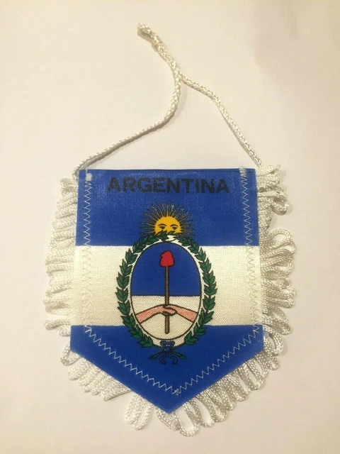 ARGENTINA FANION VINTAGE blason banderin pennant wimpel drapeau pays ...