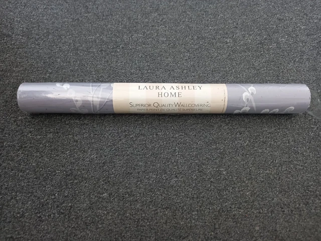 CARTA DA PARATI Laura Ashley Pussy Willow Pale Iris 1 x lotto rotolo n ... CARTA DA PARATI Laura Ashley Pussy Willow Pale Iris 1 x lotto rotolo n ...