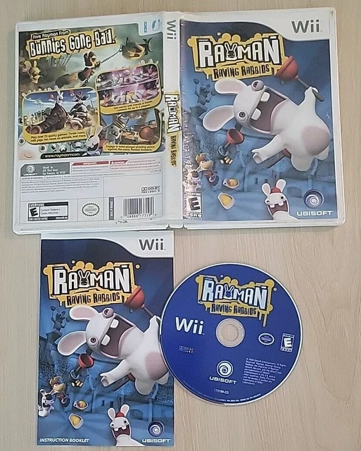 RAYMAN RAVING RABBIDS (Nintendo Wii, 2006) Complete CIB £7.60 - PicClick UK