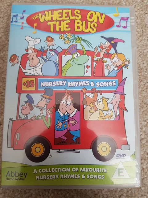 THE WHEELS ON The Bus - Nursery Rhymes And Songs (DVD) kids eyfs ks1 ...