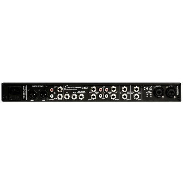 STUDIOMASTER C3X AUDIO Mixer - 12ch with FX 1U rack space [C3X ...