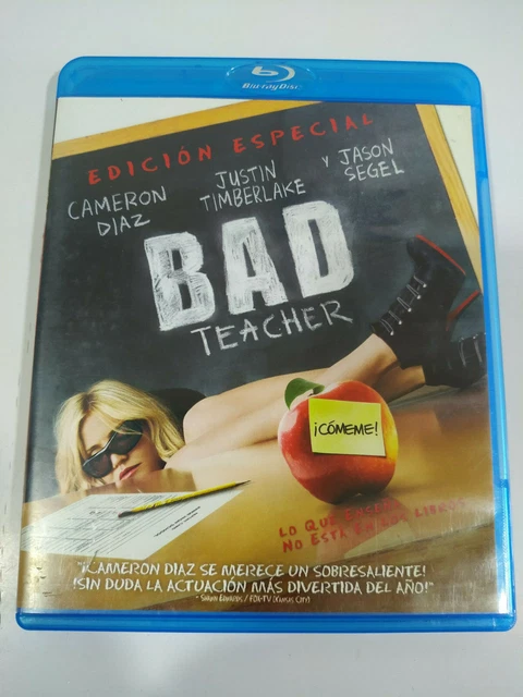 BAD TEACHER CAMERON Diaz Justin Timberlake - Blu-Ray + Extras Spanish ...