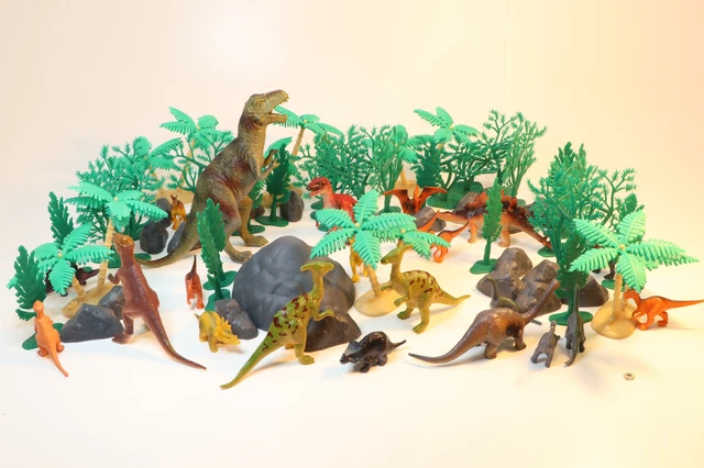 JURASSIC PARK THEME Bundle Toy Figures Dinosaur Pack Bundle Lot For ...
