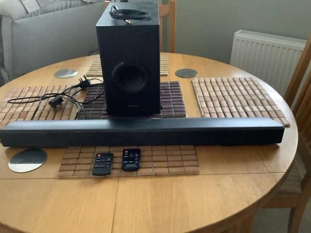 PANASONIC ACTIVE SUB Woofer & Panasonic Sound Bar with Remote ...