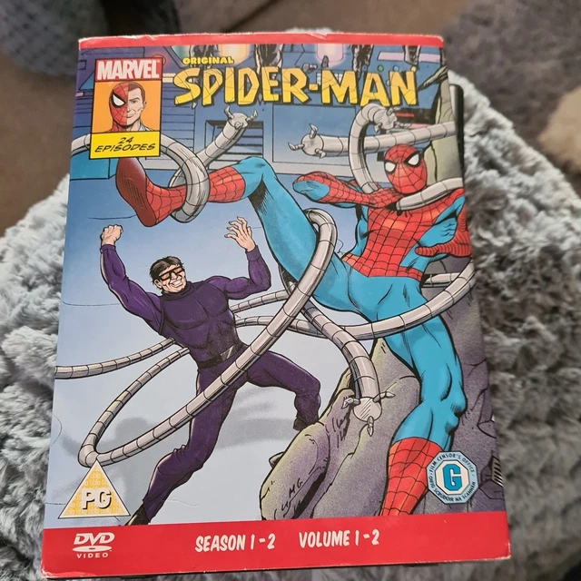 ORIGINAL SPIDER-MAN - Seasons 1-2 (4 DVD Box Set) £9.04 - PicClick UK