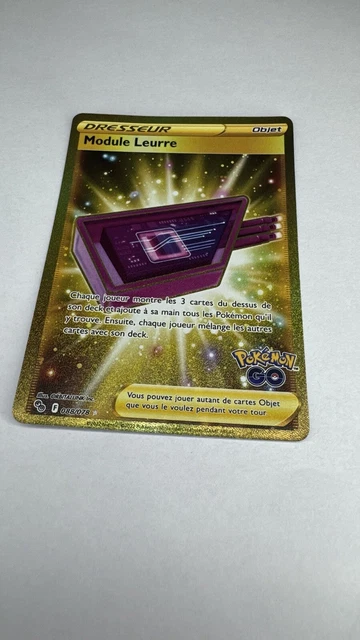 CARTE POKÉMON GO Module Leurre Gold Secrete 088/078 Epée et Bouclier 10.5 EUR 20,00 - PicClick FR