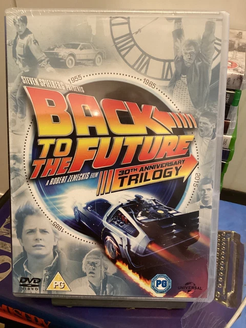 BACK TO THE Future Trilogy 30th Anniversary Edition DVD Boxset New ...