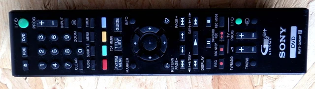 GENUINE SONY RMT-D258P Remote Control For RDR-DC100/DC200/DC205/DC305 ...