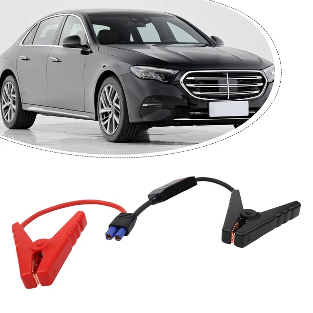 12V 200A FLEXIBLE Booster Cable with EC5 Connector for Jump Starting ...