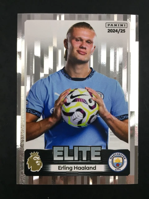 ERLING HAALAND STICKER Panini Premier League 2024 2025 (25) / Elite ...