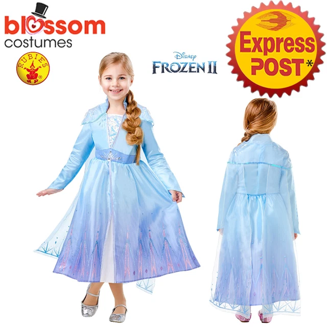 CK1571 GIRLS DELUXE Frozen 2 Elsa Disney Costume Cosplay Book Week ...