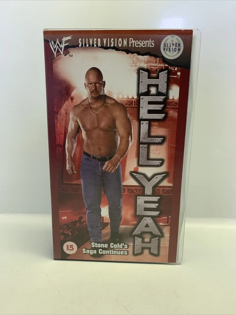 WWF STONE COLD Steve Austen. Hell Yeah. VHS Video Tape 1999 * £5.00 ...