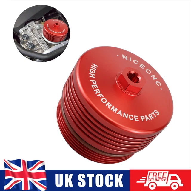 NICECNC ANODIZED OIL Filter Cap Housing Fits For BMW N54 N55 S55 N20 ...