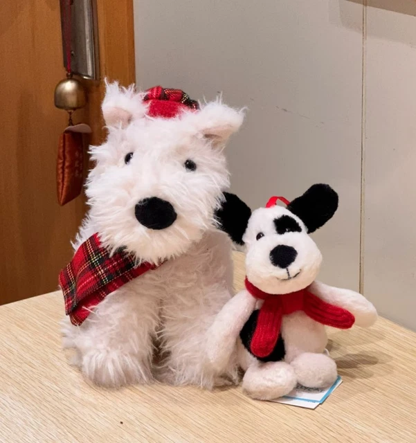 JELLYCAT BASHFUL PUPPY 13cm Plush Christmas Ornament BNWT £25.85 ...