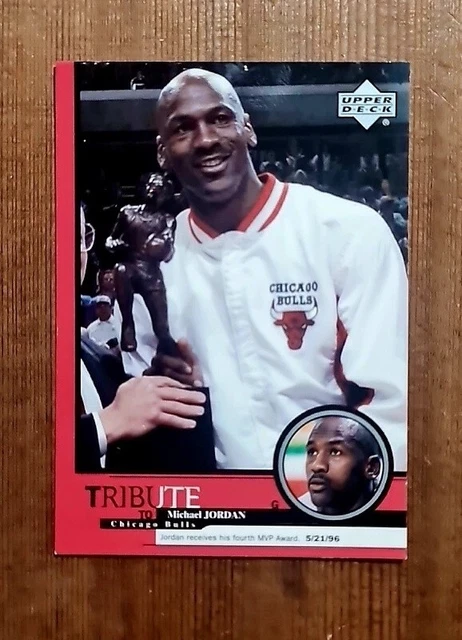 MICHAEL JORDAN 1998-99 Upper Deck Tribute to MJ Bulls EX $8.95 ...