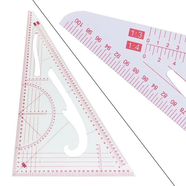 REGLA DE CLASIFICACIÓN de patrón multifuncional Regla de dibujo de ...