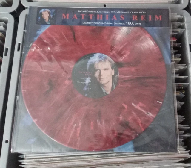 MATTHIAS REIM - Reim 180 gr. Limited Coloured Vinyl LP Promo Neu + Ovp ...