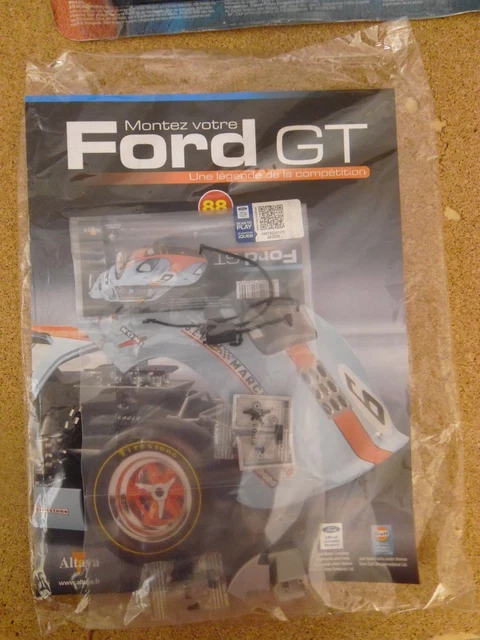 1/8 SCALE DEAGOSTINI Build Your Own The Ford Gt40 Car Issue Part 88 £13.00 - PicClick UK