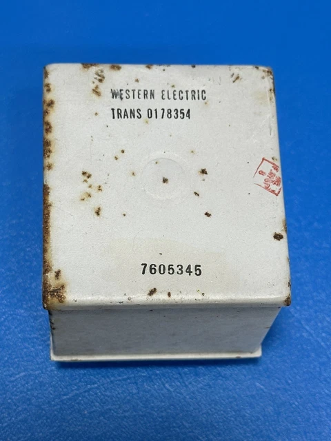 WESTERN ELECTRIC D178354 Filament Transformer 6.4V 10A, 6.4V 7A, 6.4V 1 ...