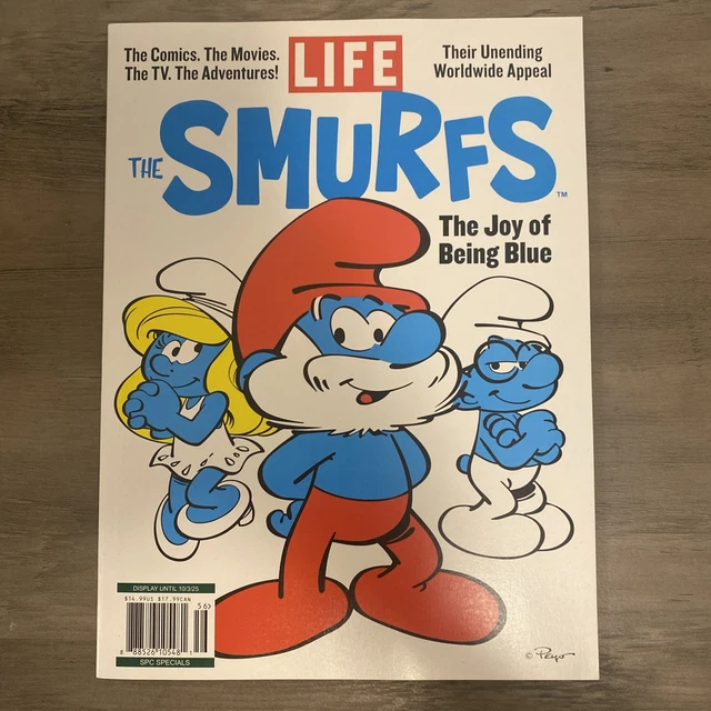LIFE MAGAZINE THE Smurfs 2025 The Joy Of Being Blue $13.99 - PicClick CA