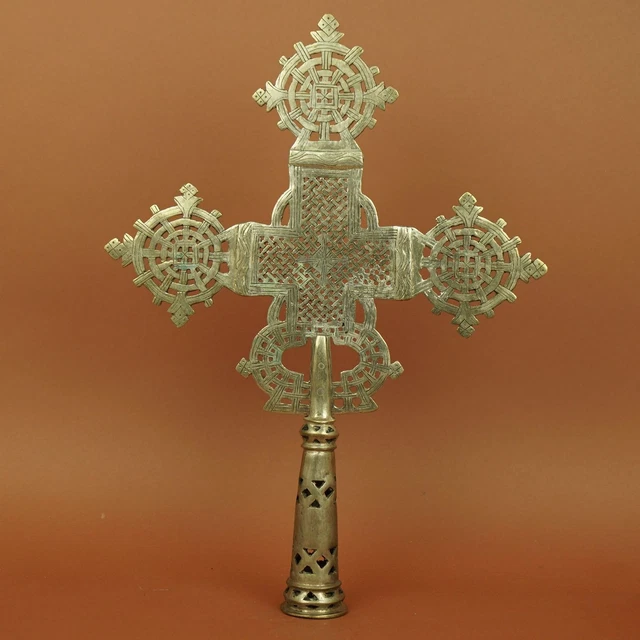 Ethiopian Coptic Processional Cross FOR SALE! - PicClick UK