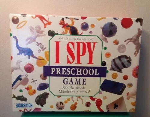 VINTAGE 1998 BRIARPATCH I Spy Preschool Board Game - Complete in Great ...