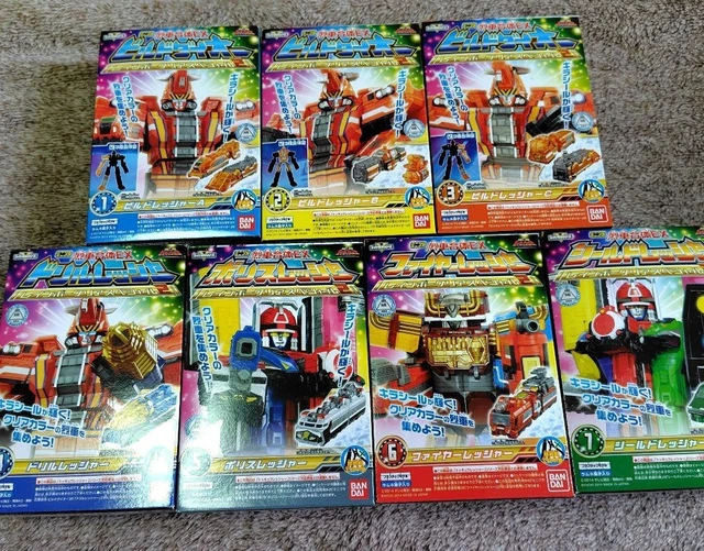 MINIPLA RESSHA SENTAI Tokyuger Combination Ex Rainbow Clear Special 2 £ ...