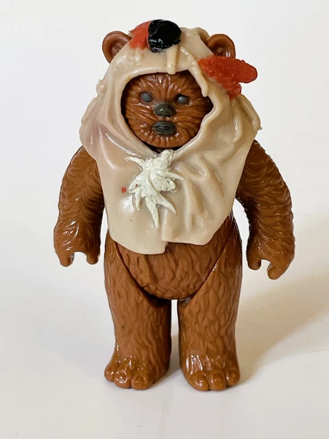 VINTAGE KENNER STAR Wars POTF Ewok Paploo - Last 17 - ROTJ with Hood ...