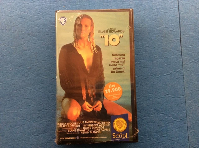 VHS 10 BO Derek Dudly Moore Blake Edwards Gli Scudi VM14 WB nuova ...