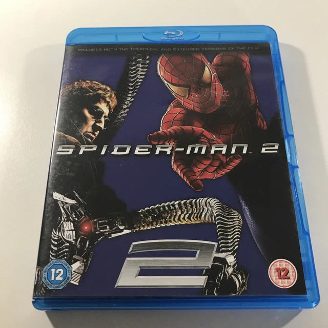 SPIDER-MAN 2 BLU-RAY Movie Region Free Tobey Maguire MARVEL £6.32 ...