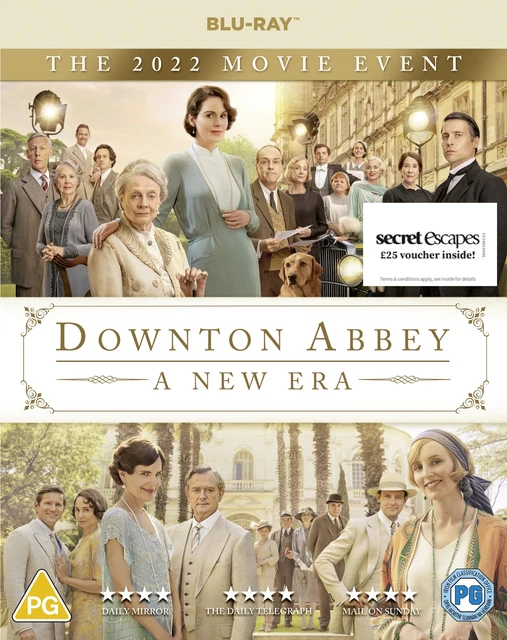 DOWNTON ABBEY: A New Era (Blu-ray) Elizabeth McGovern Hugh Bonneville ...