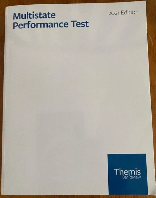 2021 THEMIS BAR Exam Review Multistate Performance Test MPT $20.00 ...