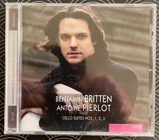 CD- BRITTEN : Cello Suites N° 1,2 &3- Antoine Pierlot-Transart-Neuf ...