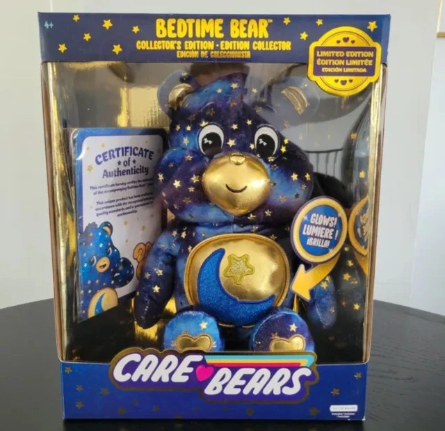CARE BEARS BEDTIME Bear Limited Collector's Edition 2023 Navy Gold Plush New $53.75 - PicClick CA