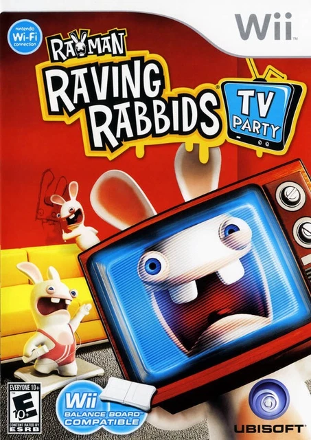 RAYMAN RAVING RABBIDS: TV Party - Nintendo Wii Game £1.87 - PicClick UK