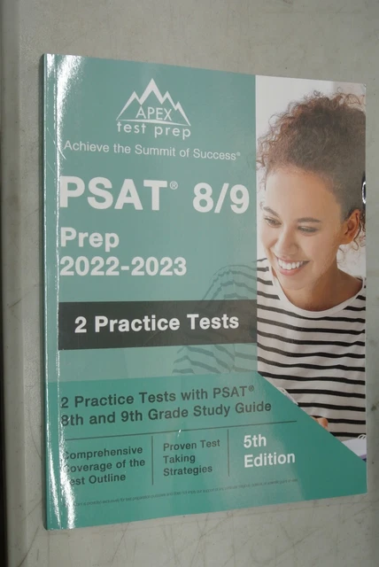 APEX TEST PREP PSAT 8/9 Prep 2022 - 2023 (Paperback) 2 Practice Tests ...