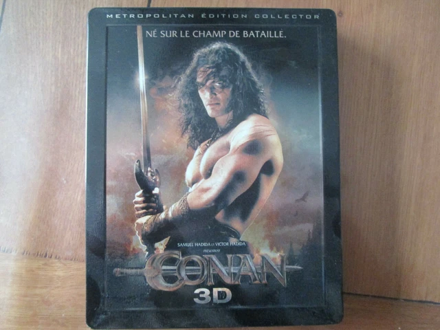 CONAN [COMBO BLU-RAY 3D + 2D + DVD-Édition Collector boîtier SteelBook ...