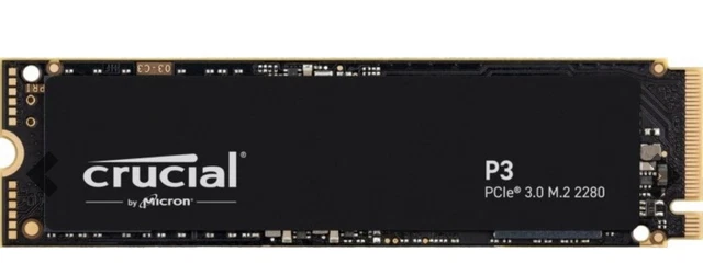 CRUCIAL P3 1TB PCIe NVMe M.2 2280 Internal SSD - CT1000P3SSD8 £61.99 - PicClick UK