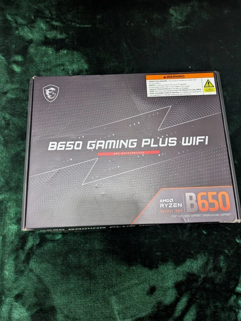 MSI B650 GAMING Plus WIFI AM5 AMD Motherboard £130.00 - PicClick UK