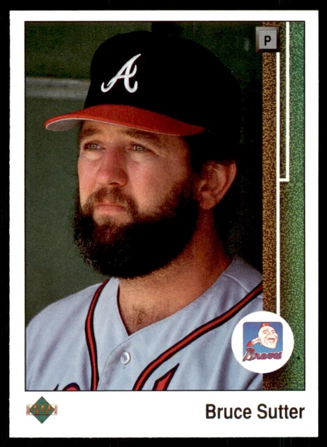 1989 UPPER DECK Bruce Sutter cartes de baseball #414 EUR 3,09 - PicClick FR