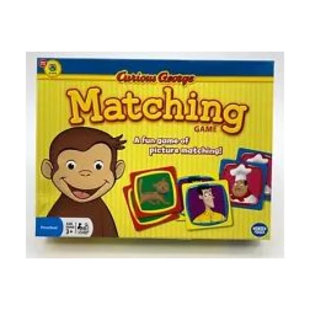 WONDER FORGE BOARDGAME Curious George Matching Game Box Fair £18.07 ...