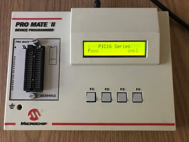 MICROCHIP PRO MATE II Device Programmer, used, RS232 port $45.00 - PicClick