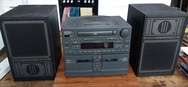 VINTAGE PIONEER XR-P500 Stereo CD Cassette Deck Receiver~Hitachi ...