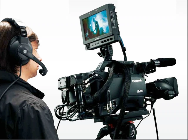 PANASONIC 3-CAMERA LIVE Event/TV P2 Studio 300 HD AG HPX371E CA300G ...