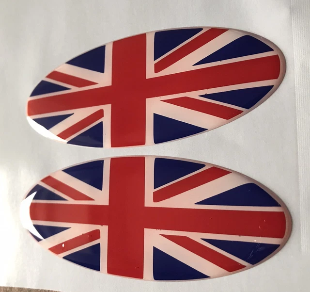 FORD FOCUS RS ST MK2 Badge Overlay Full Set Union Jack Front Back S/W £ ...