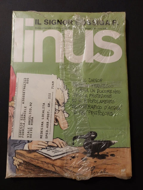 LINUS 314 ANNO XXVII N. 5 Maggio 1991 - Blisterato da abbonamento EUR 4 ...
