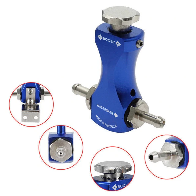 Billet Aluminum Turbo Tee Universal Manual Boost Controller Kit - Valve For Cars Universal Turbo ...