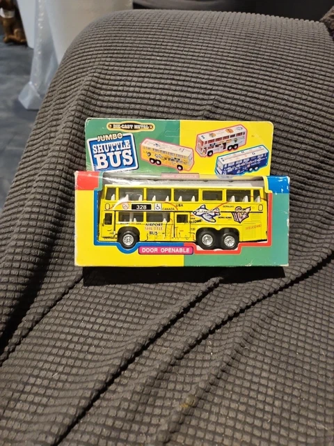 DIE CAST -SHUTTLE Bus- Yellow - £4.00 - PicClick UK